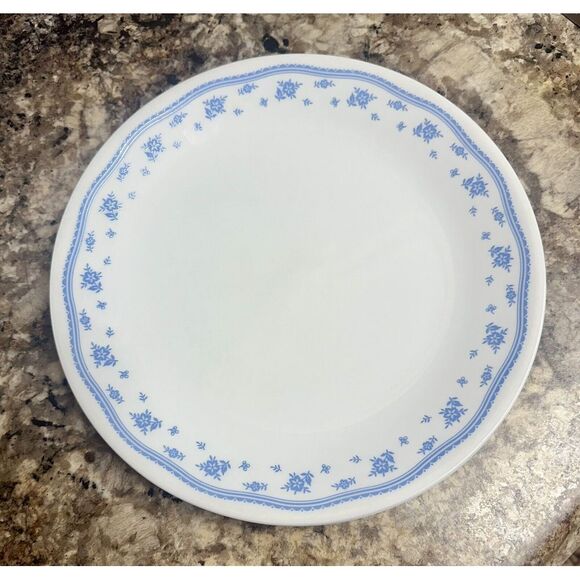 Corelle | Dining | Vintage Corelle Morning Blue Floral Flower Dinner ...